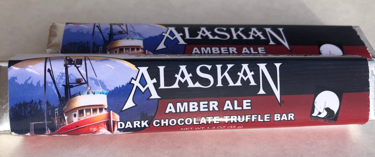 Alaskan Brewing Amber Dark Chocolate Truffle Bar – Birdwings Fine Chocolate
